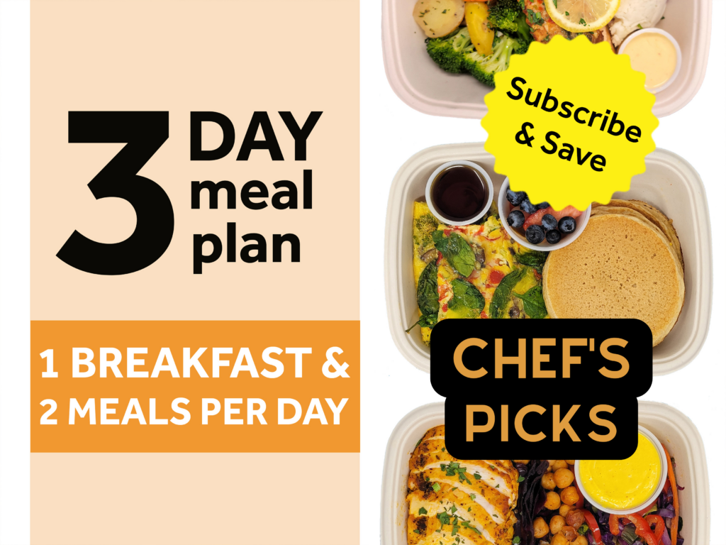 3-Day Chef's Picks Meal Plan: Pre- Populated Plan