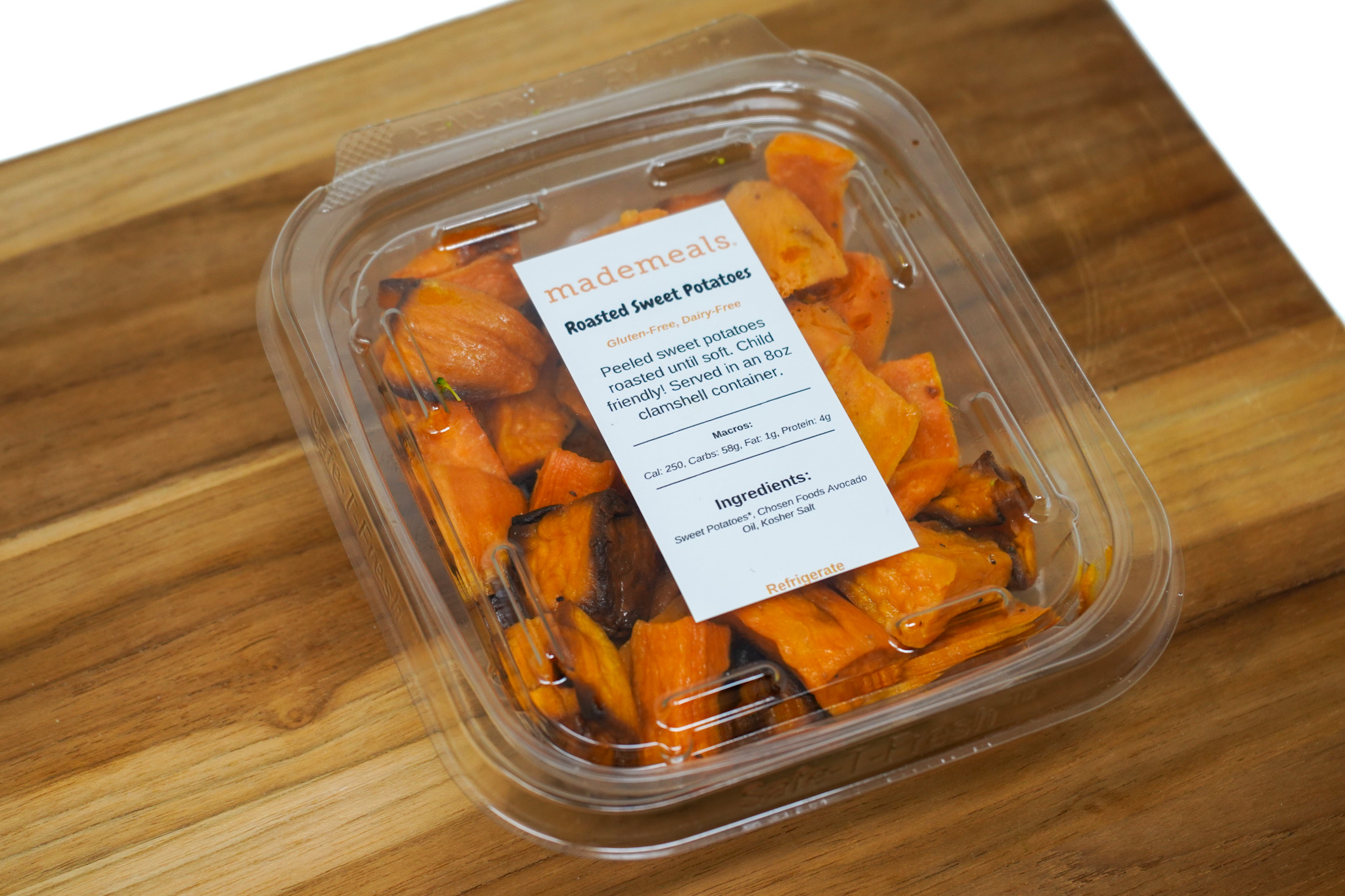 Kids Menu - Roasted Sweet Potatoes - NYC/NJ/CT Meal Delivery